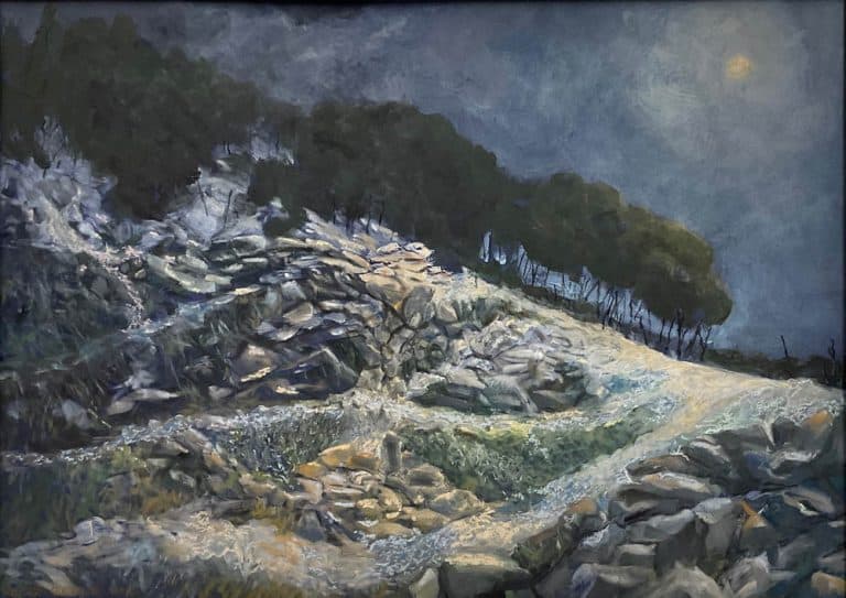 Early Snow Sicily by Roger Beale - Humble House gallery